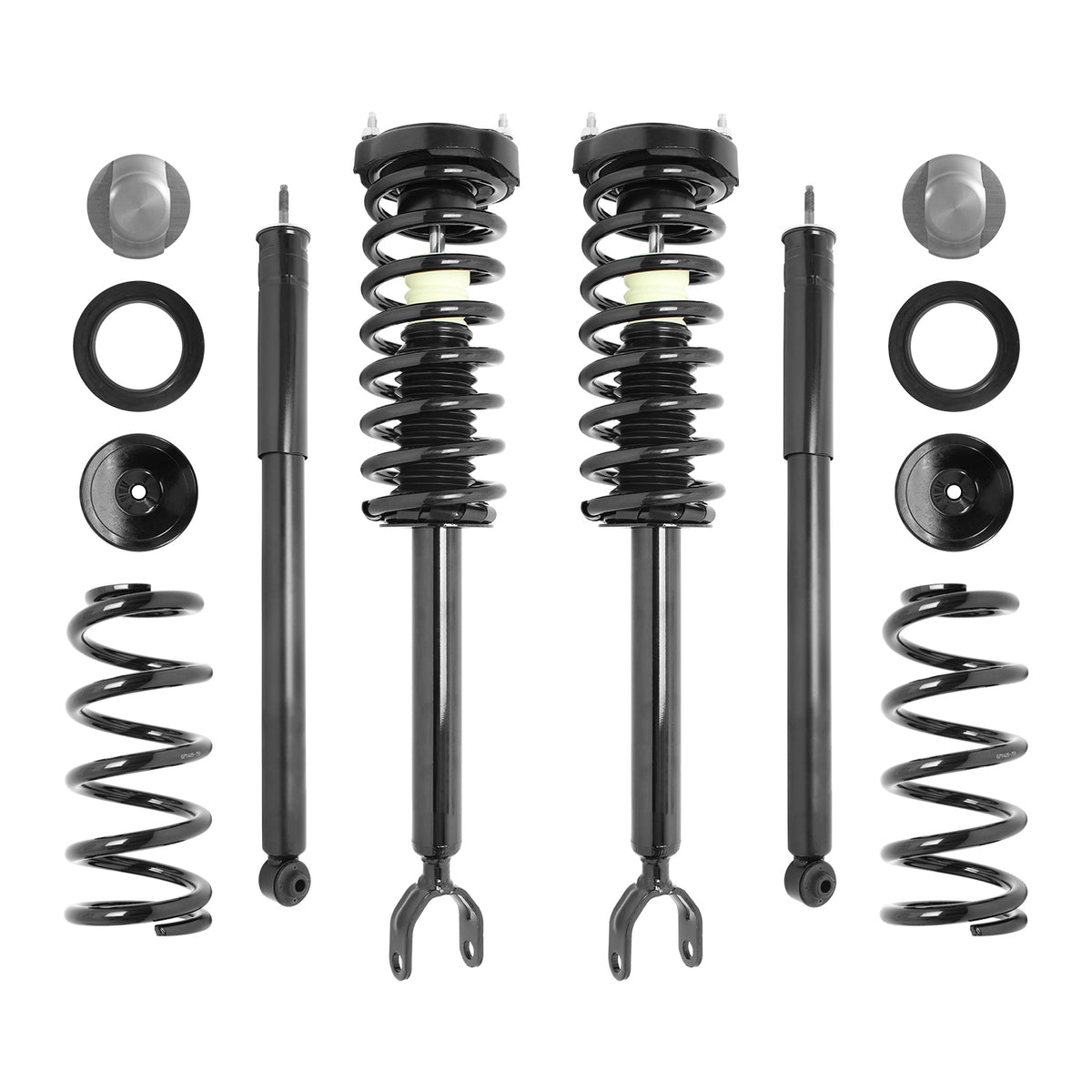 Air Spring to Coil Spring Conversion Kit Unity 31-012700-4 - BOLD Auto ...